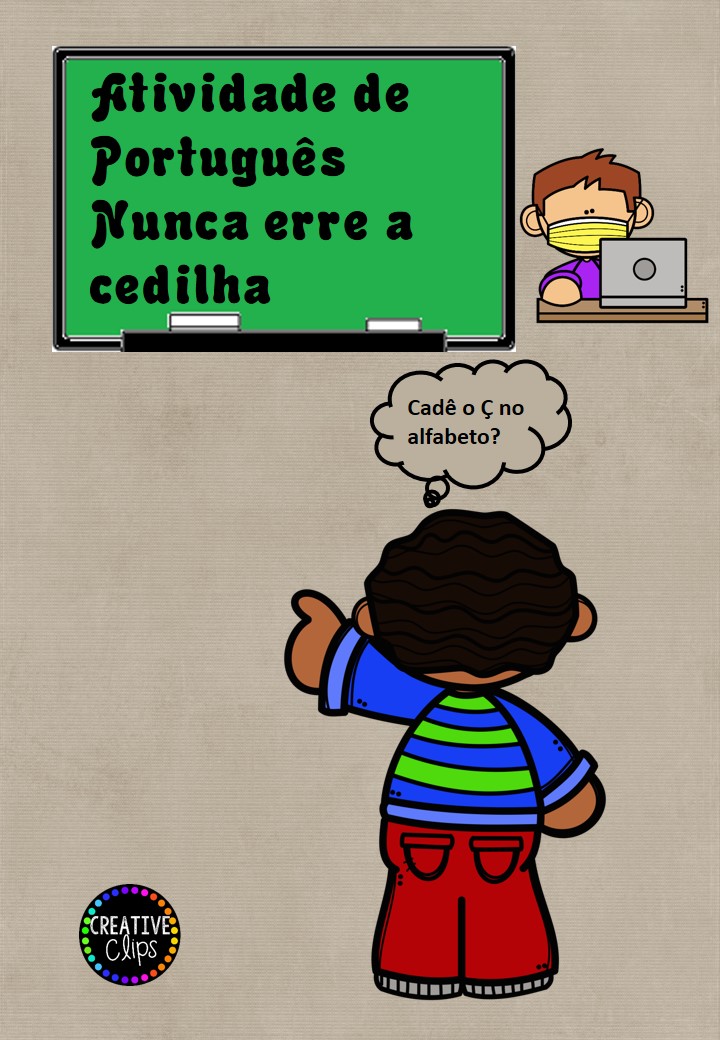 Atividade de Português Cedilha BNCC - Loja e Blog Estrelinha Pedagógica