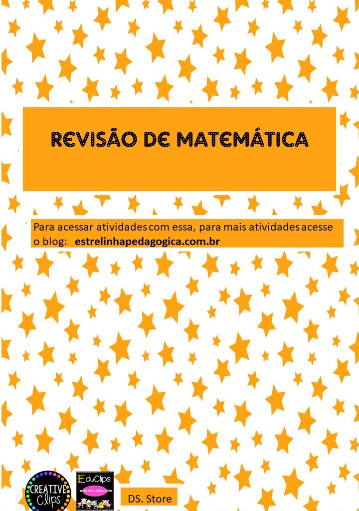 Revisão de Matemática - Loja e Blog Estrelinha Pedagógica